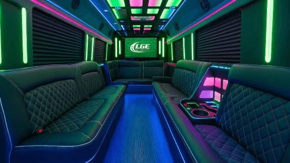 10-50 Passenger Party Bus Rental | Hummer Limo Ride